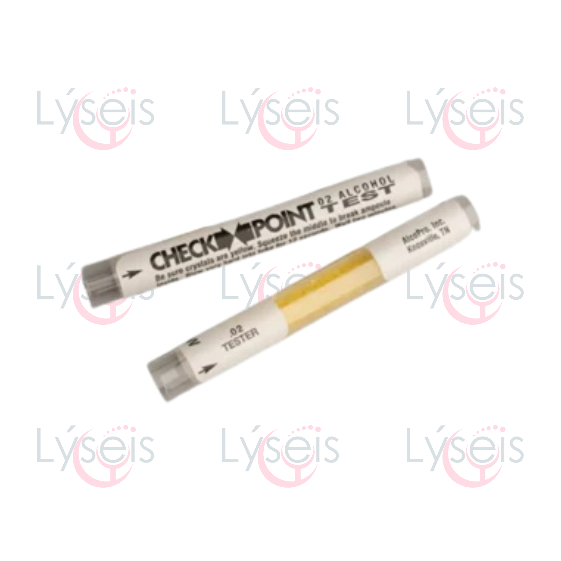 Alcoholímetro desechable checkpoint O2